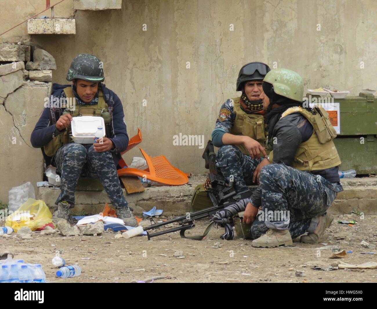 Iraqi police station hi-res stock photography and images - Alamy