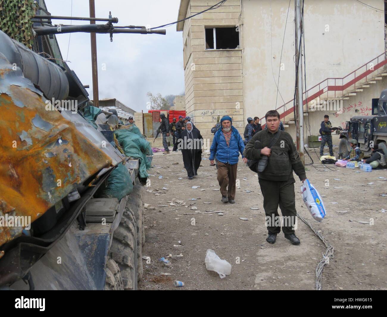 Iraqi police station hi-res stock photography and images - Alamy