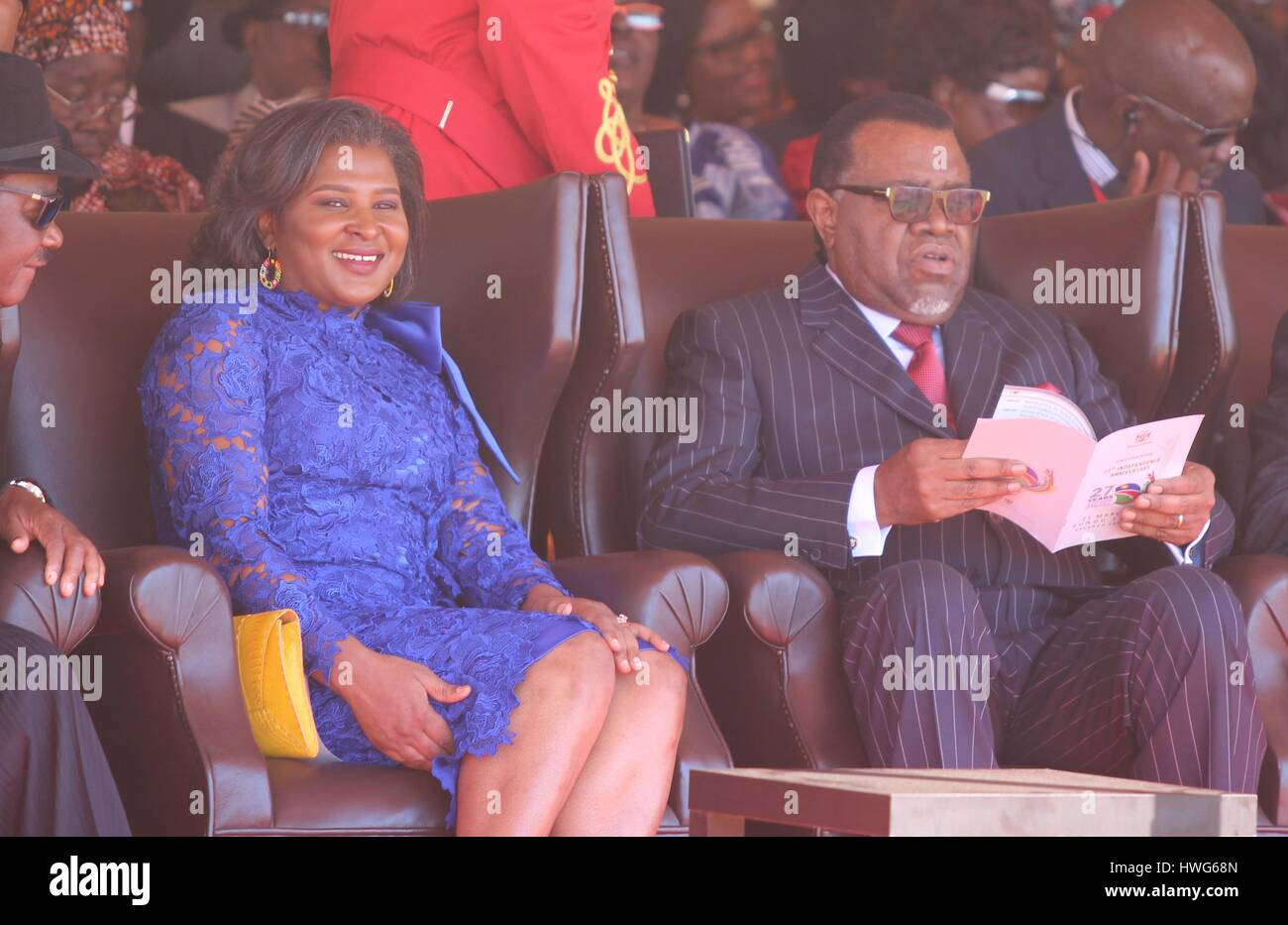 (170321) -- RUNDU (NAMIBIA), March 21, 2017 (Xinhua) -- Namibia's ...