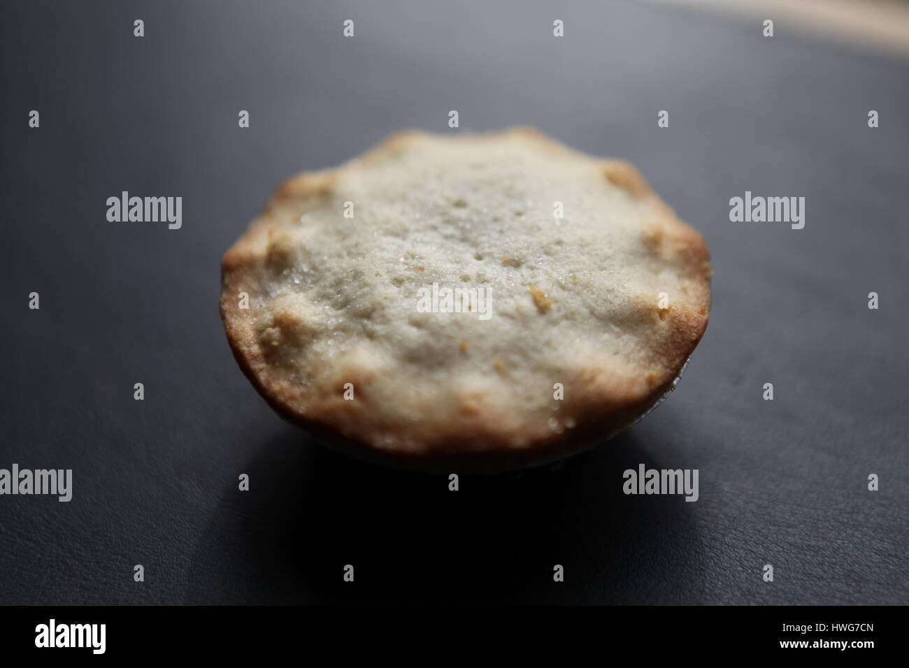 Simplistic shoot of small apple pie to celebrate 14th March national pi ...
