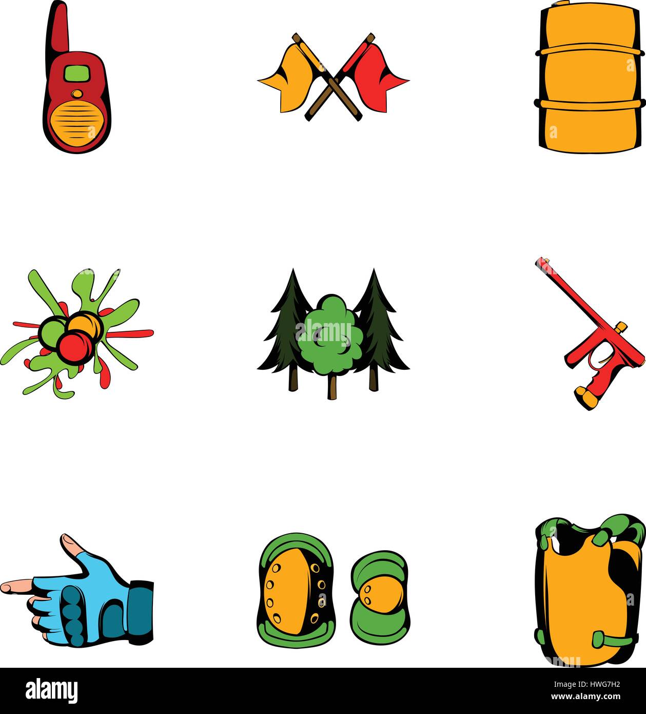 Airsoft game Stock Vector Images - Alamy