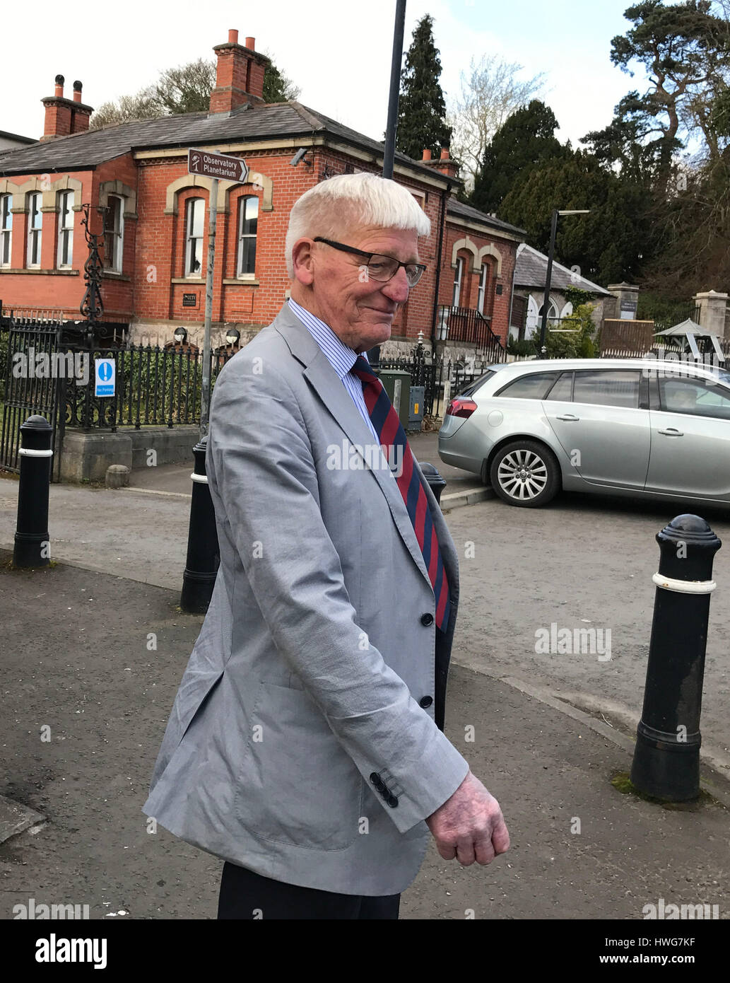 Dennis Hutchings leaves Armagh Courthouse, where a court heard that the ...