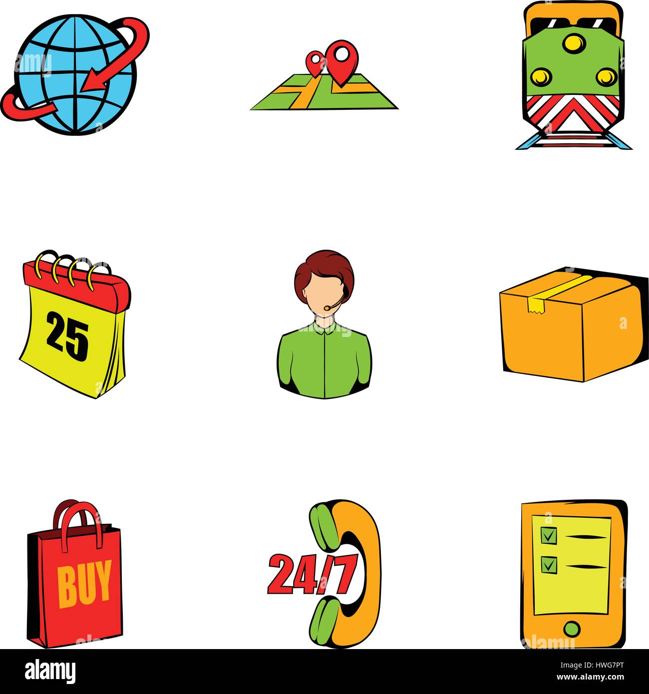 Export cartoon hi-res stock photography and images - Alamy