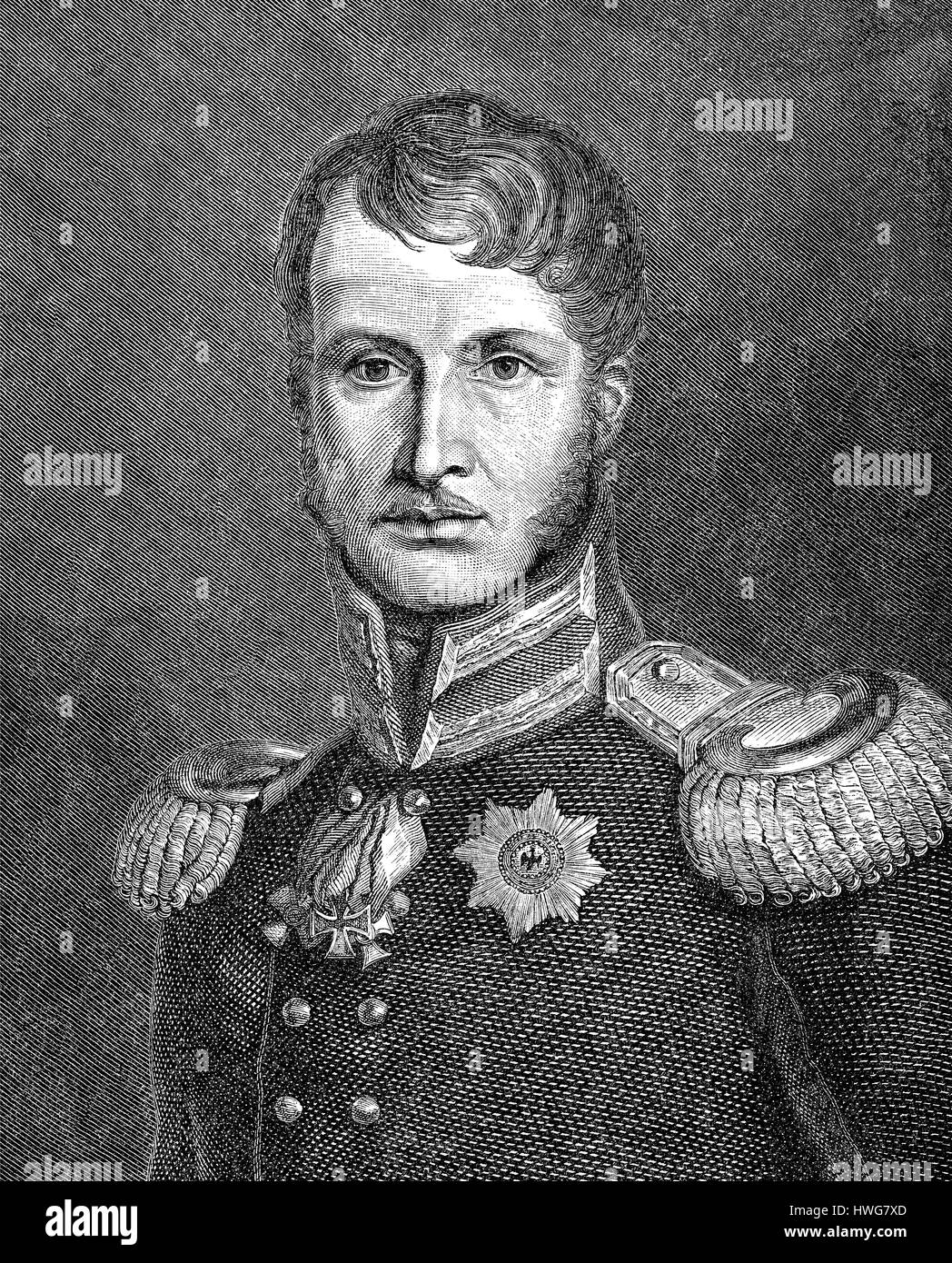 Of King Frederick William Iii Of Prussia High Resolution Stock ...
