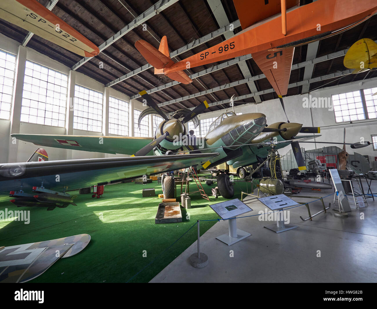 Russian Tupolev Tu-2 "Bat" WW II at the Krakow Aviation museum in ...