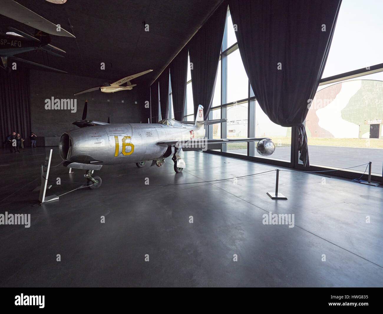 Russian Yakovlev Yak-23 "Flora" at the Krakow Aviation museum in Poland ...