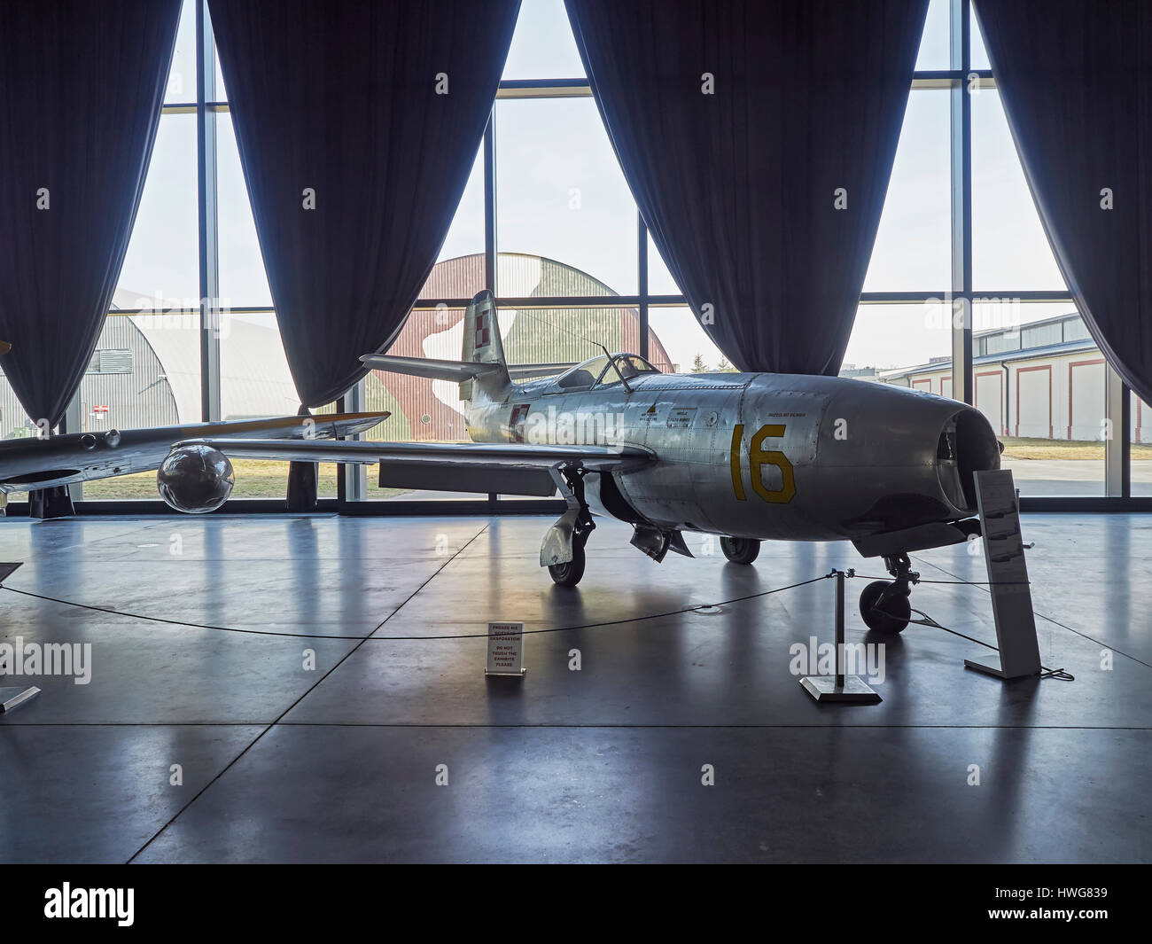 Russian Yakovlev Yak-23 "Flora" at the Krakow Aviation museum in Poland ...