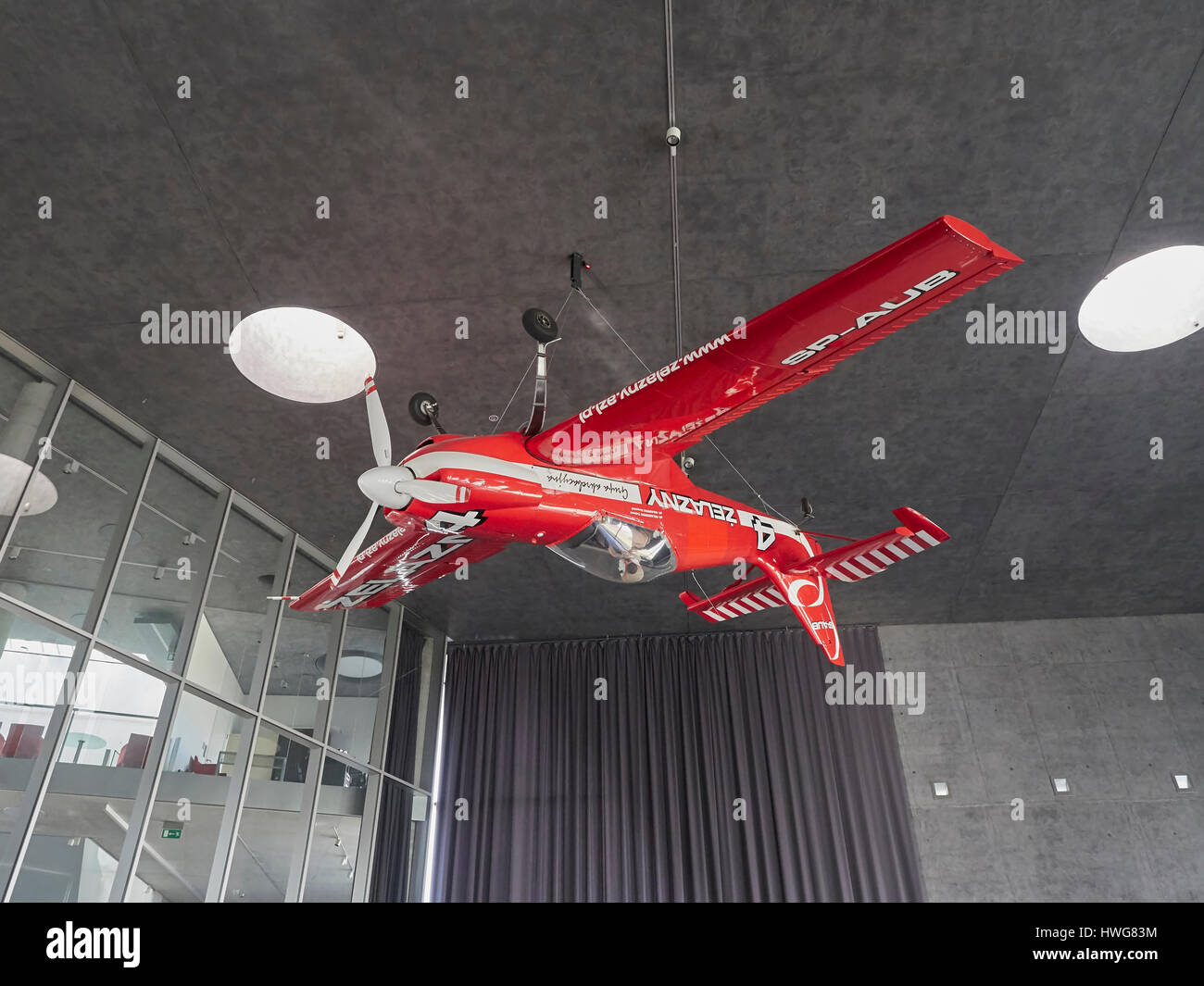 Zlin aircraft hi-res stock photography and images - Alamy