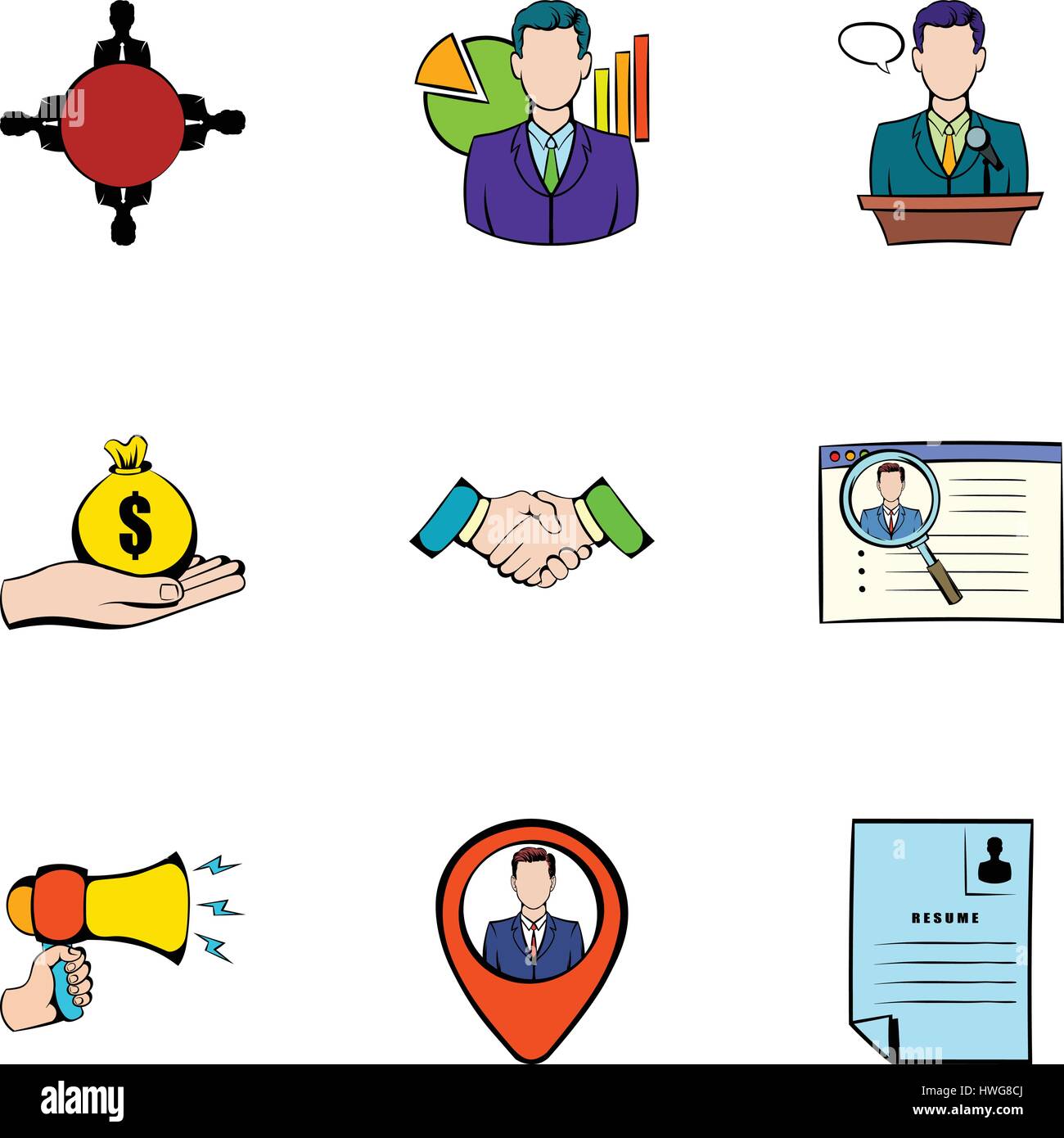 Reward icons set, cartoon style Stock Vector Image & Art - Alamy