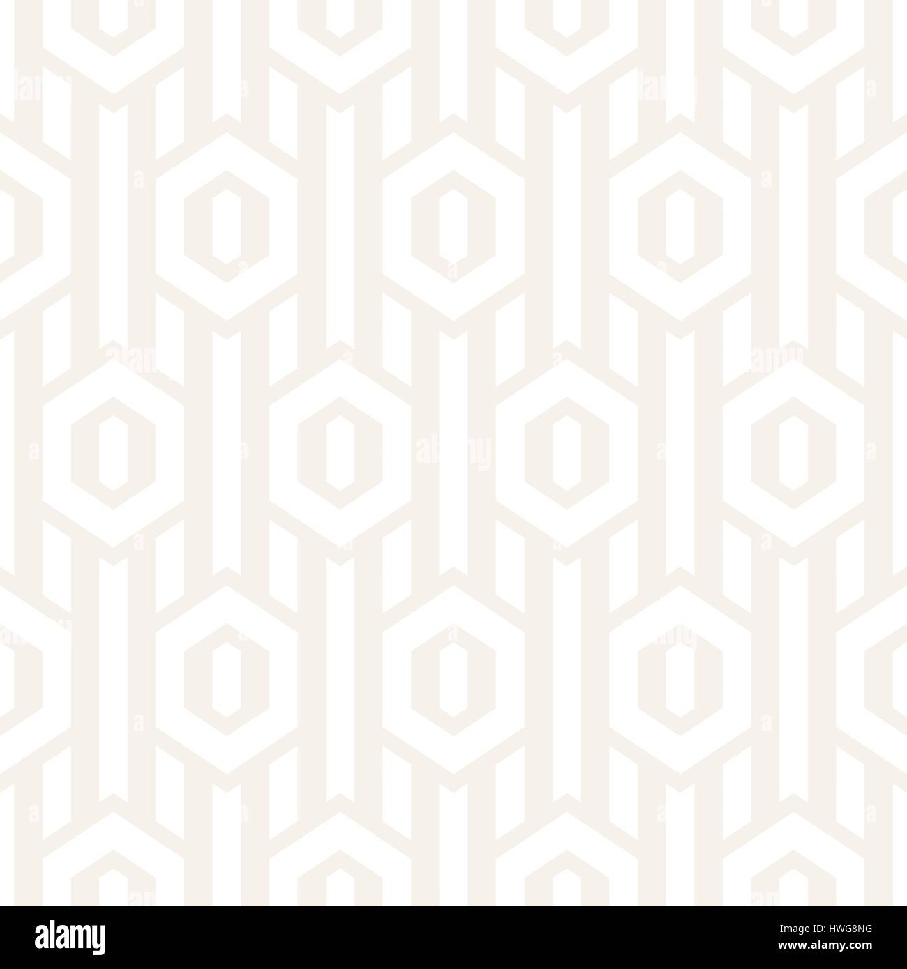 Vector Seamless Pattern. Repeating Lattice Abstract Background. Linear Grid From Striped ...