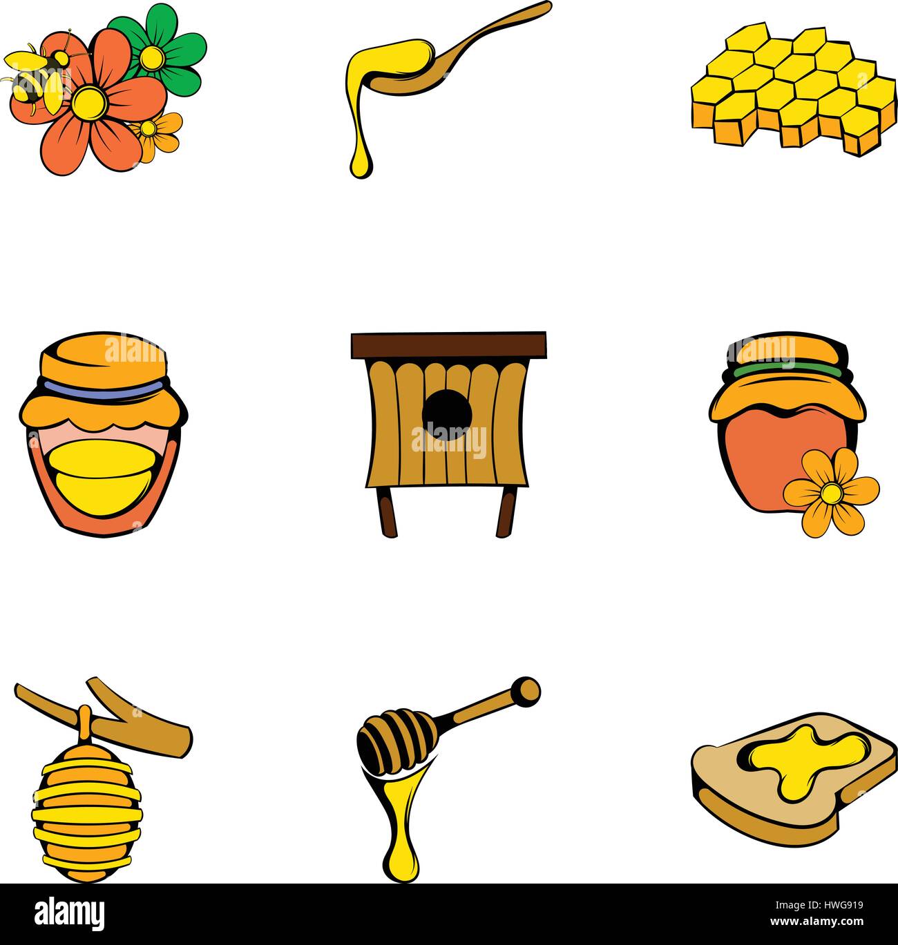 Busy feeder Stock Vector Images - Alamy