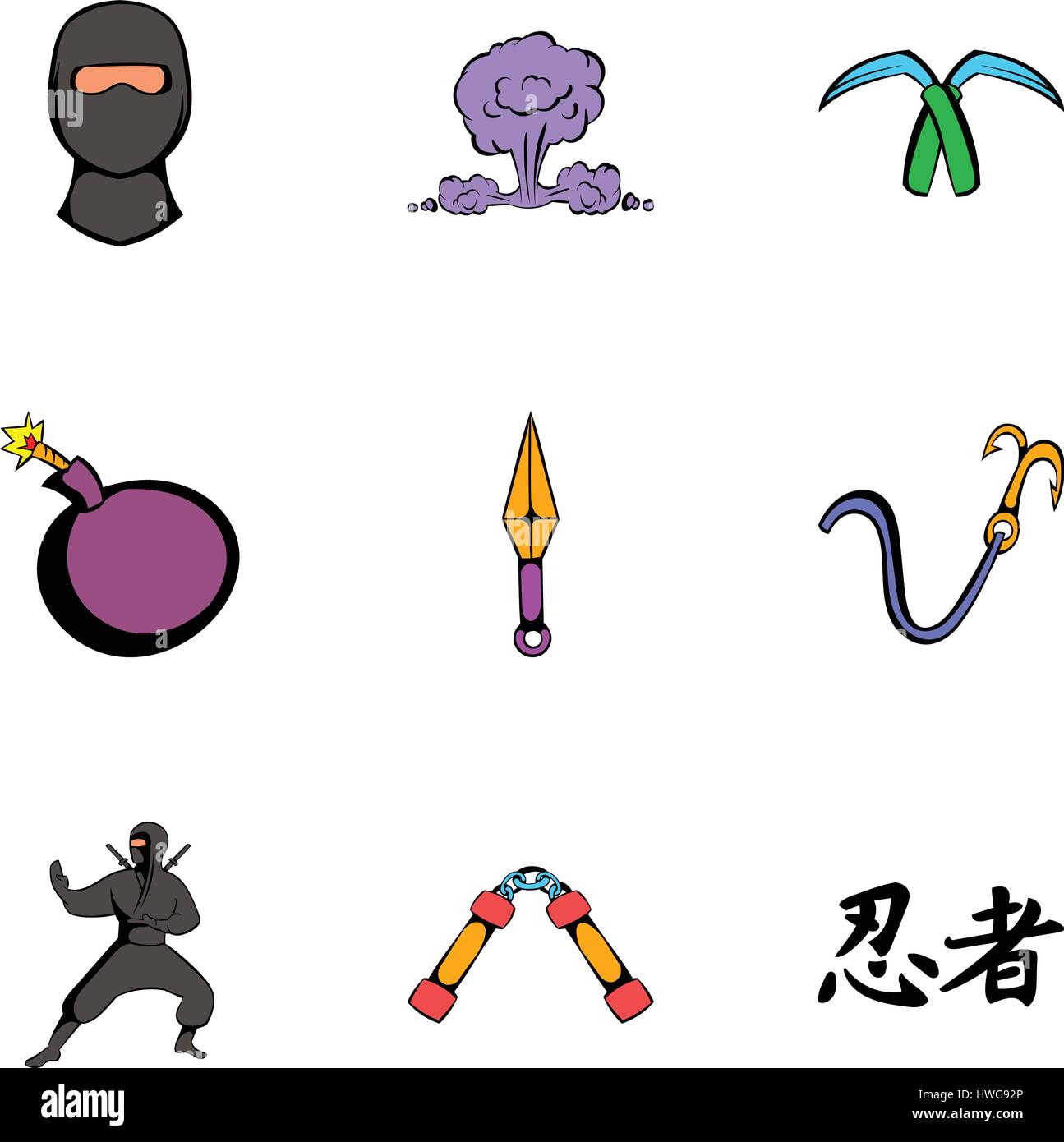 Tokyo ninja Stock Vector Images - Alamy