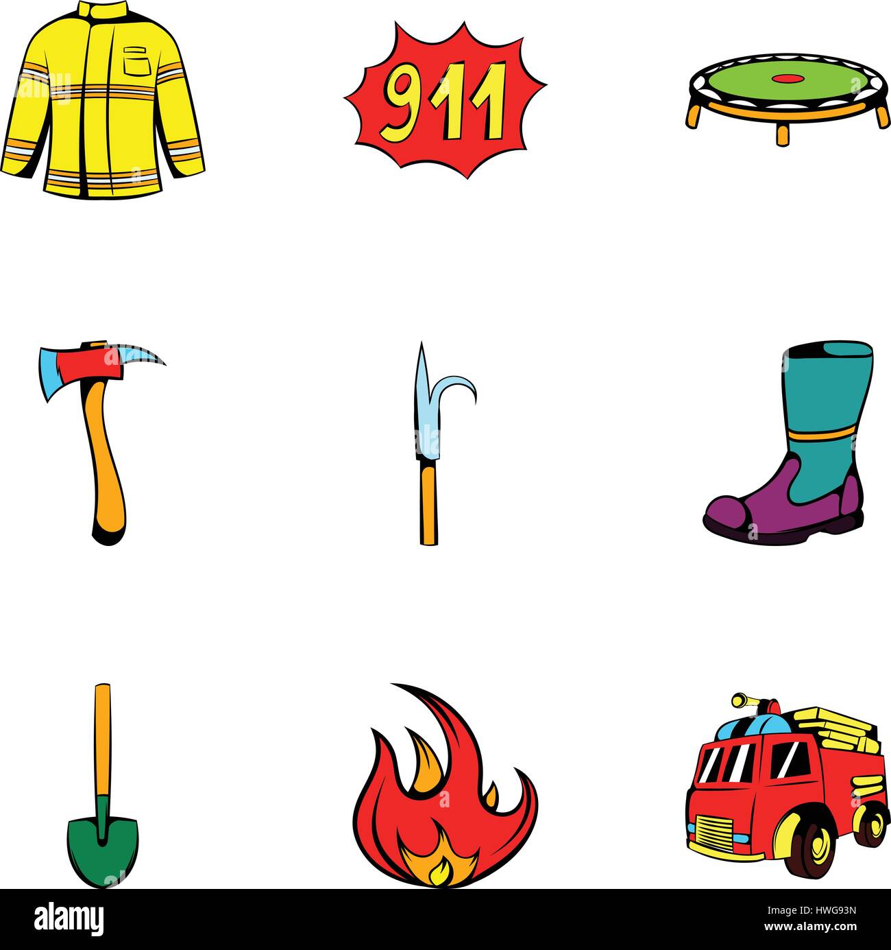 Firestation vector hi-res stock photography and images - Alamy