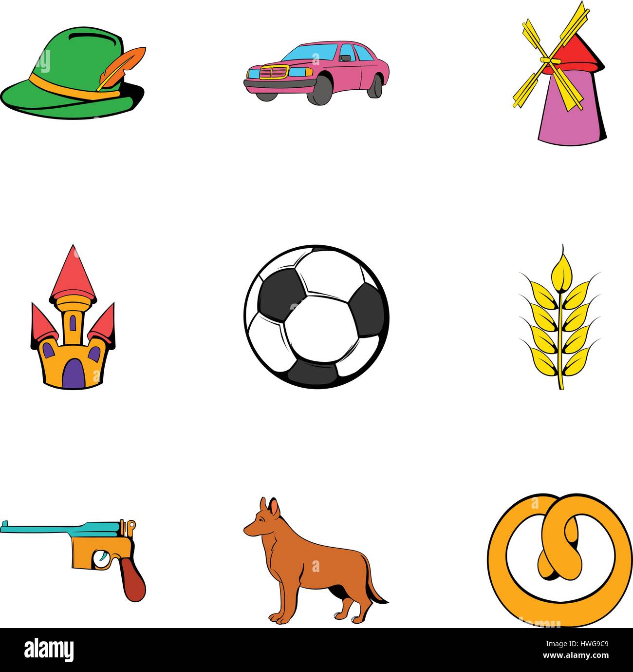 German Cartoon High Resolution Stock Photography and Images - Alamy