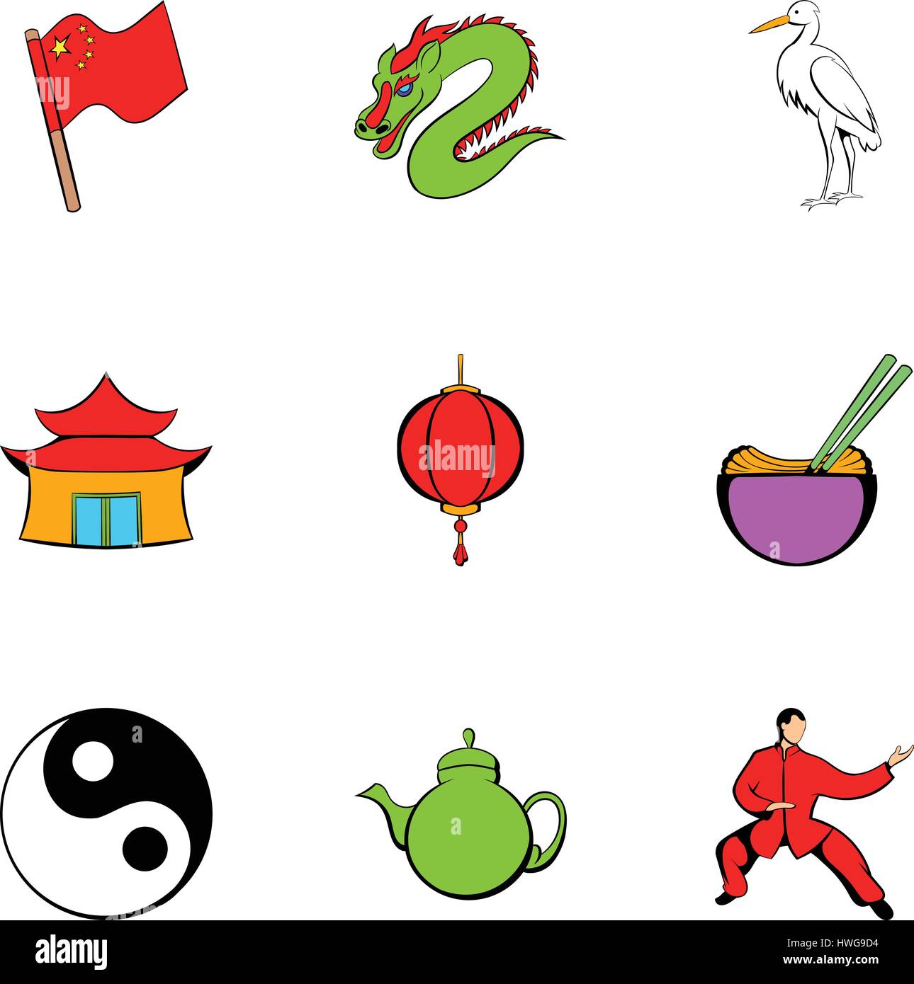 Travelicons Stock Vector Images - Alamy