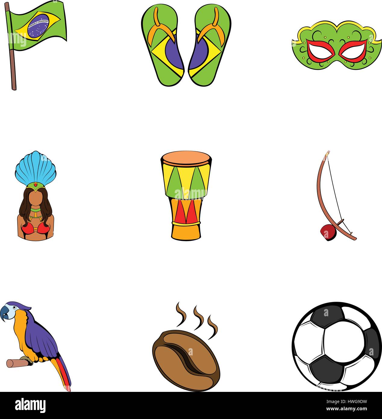Brazil statue icons set, cartoon style Stock Vector Image & Art - Alamy Brazil statue icons set, cartoon style Stock Vector Image & Art - Alamy