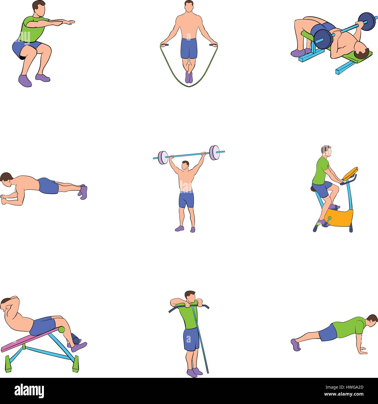 Physical wellness culture Stock Vector Images - Alamy