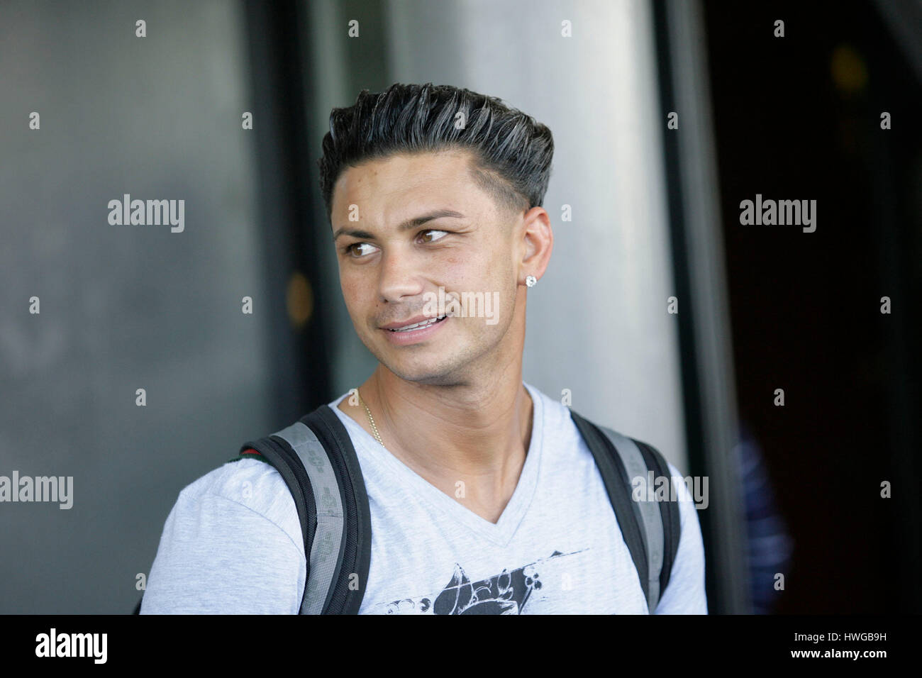 DJ Pauly D arrives at the airport in for the fourth season of MTV's ...