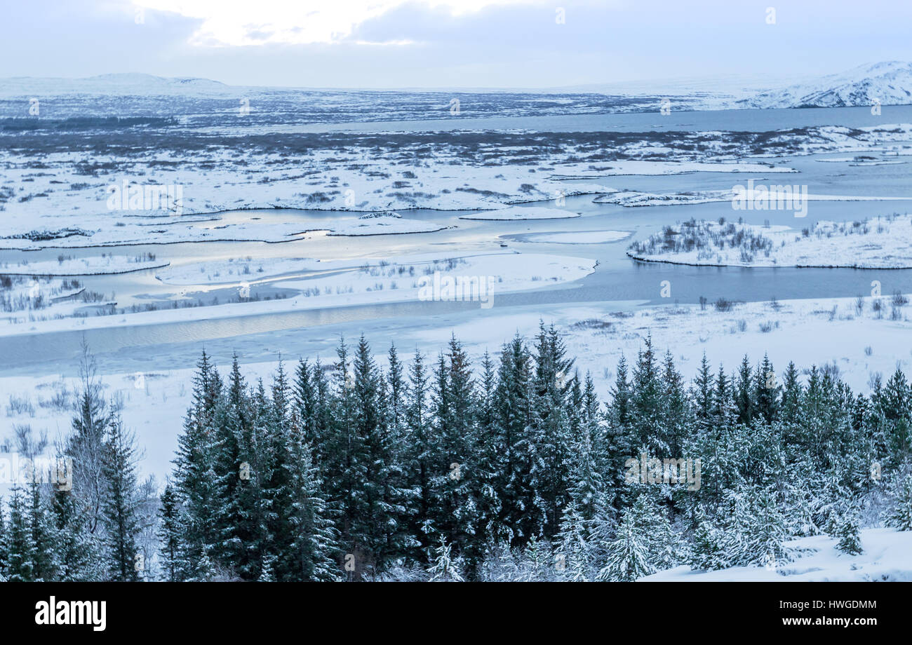 Iceland fjord winter hi-res stock photography and images - Alamy
