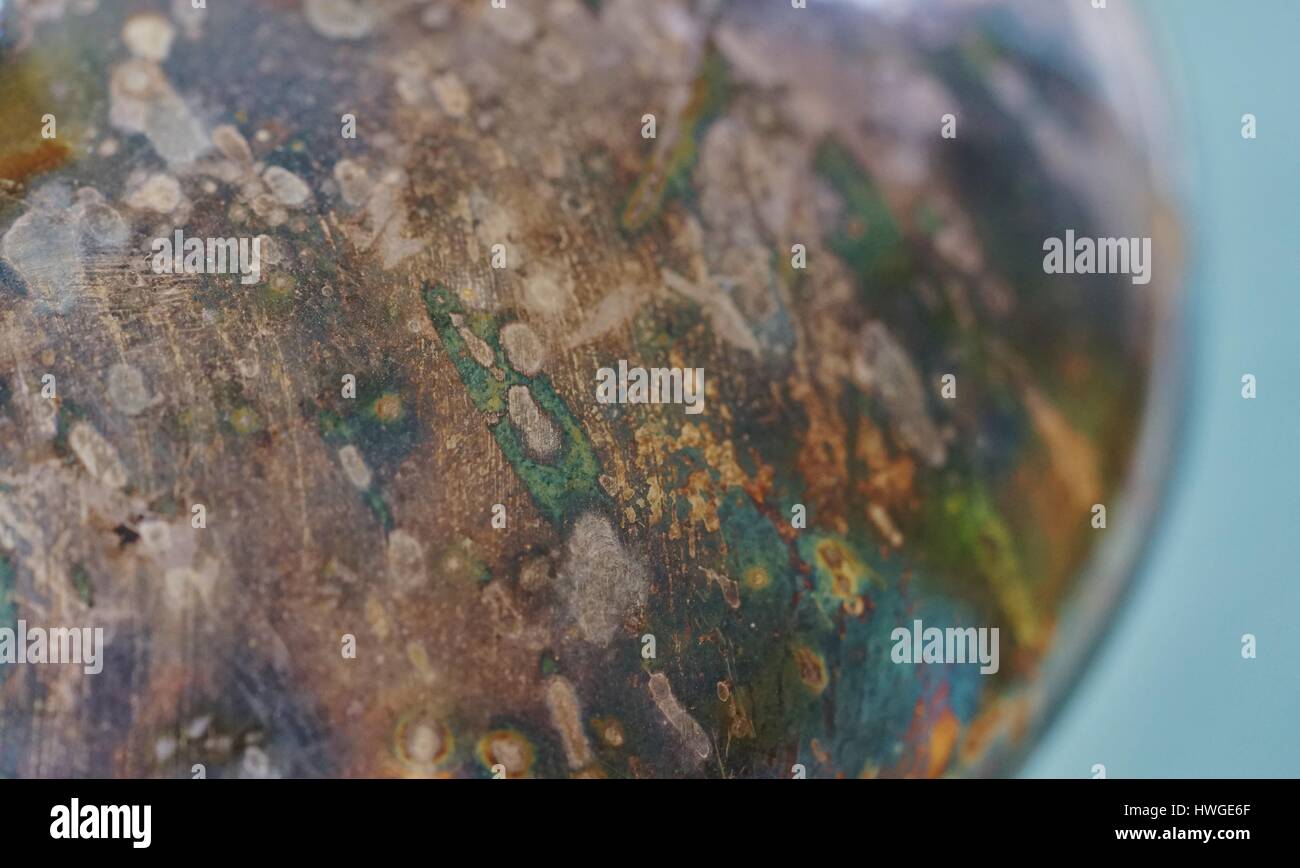 Tarnish metal texture hi-res stock photography and images - Alamy