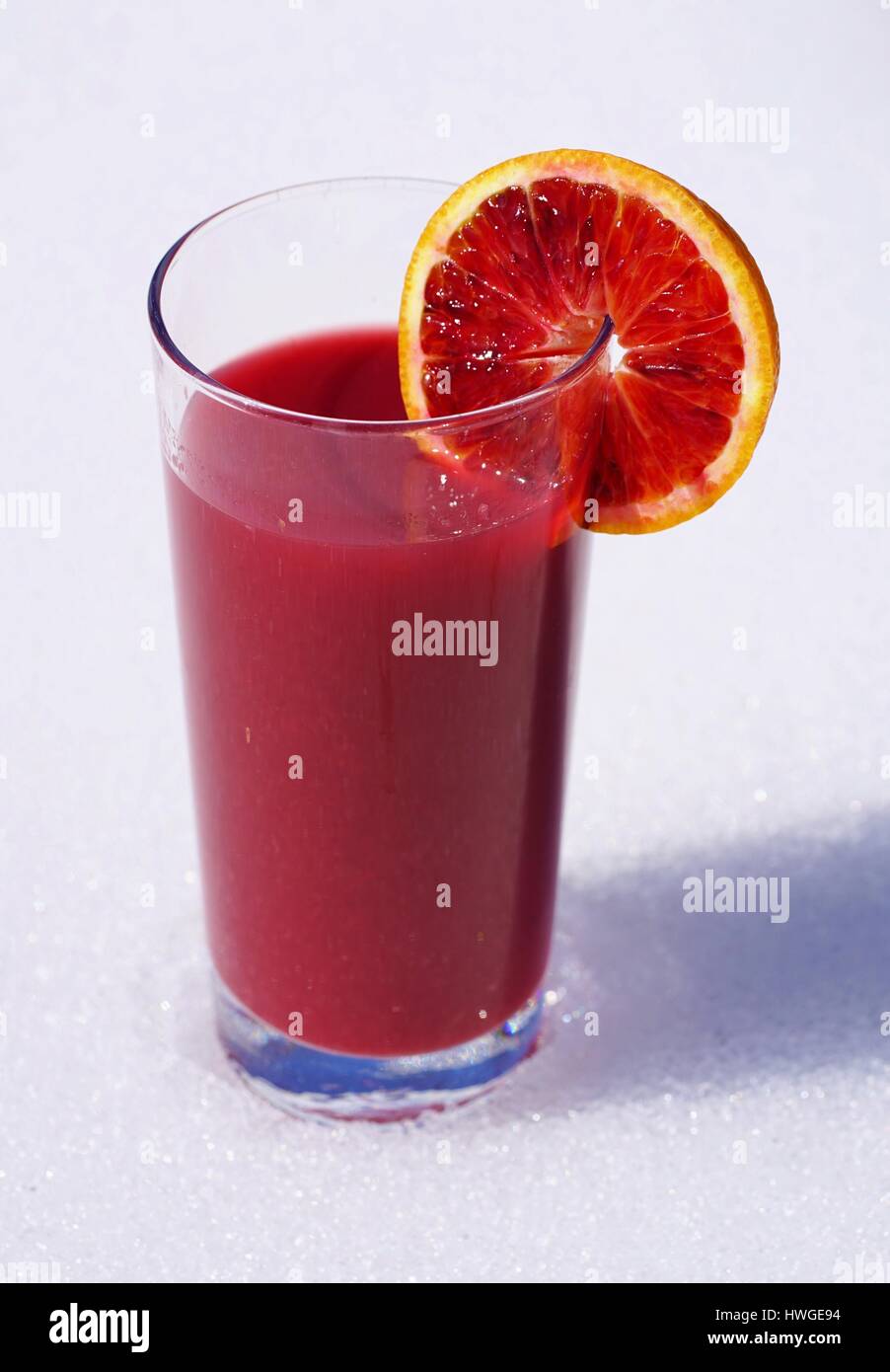 Freshly squeezed blood orange juice hi-res stock photography and images ...