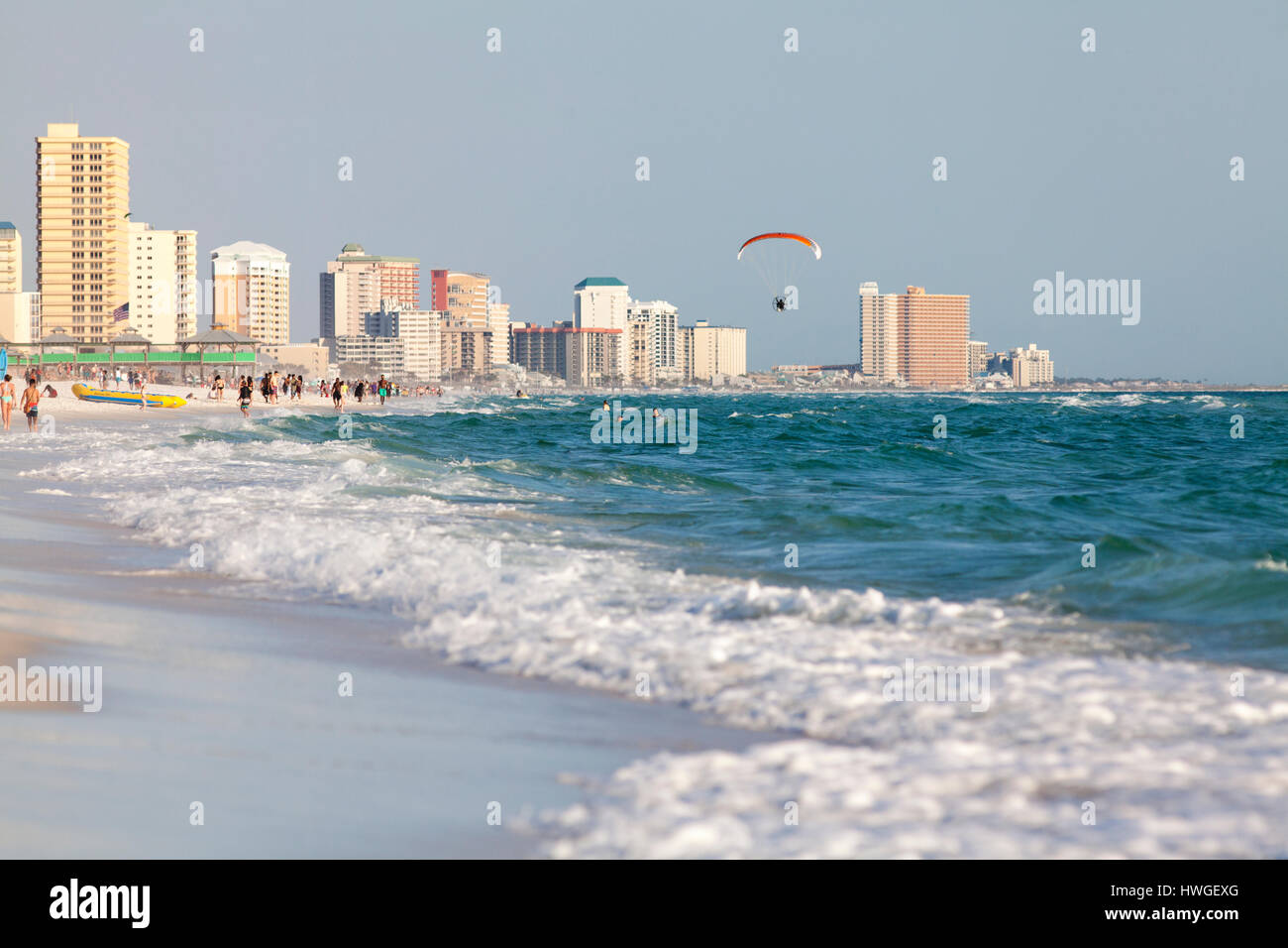 Panama City Beach, Florida during the height of spring break 2017 Stock ...