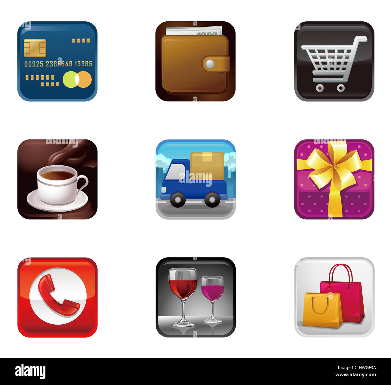Transport app icon Cut Out Stock Images & Pictures - Alamy