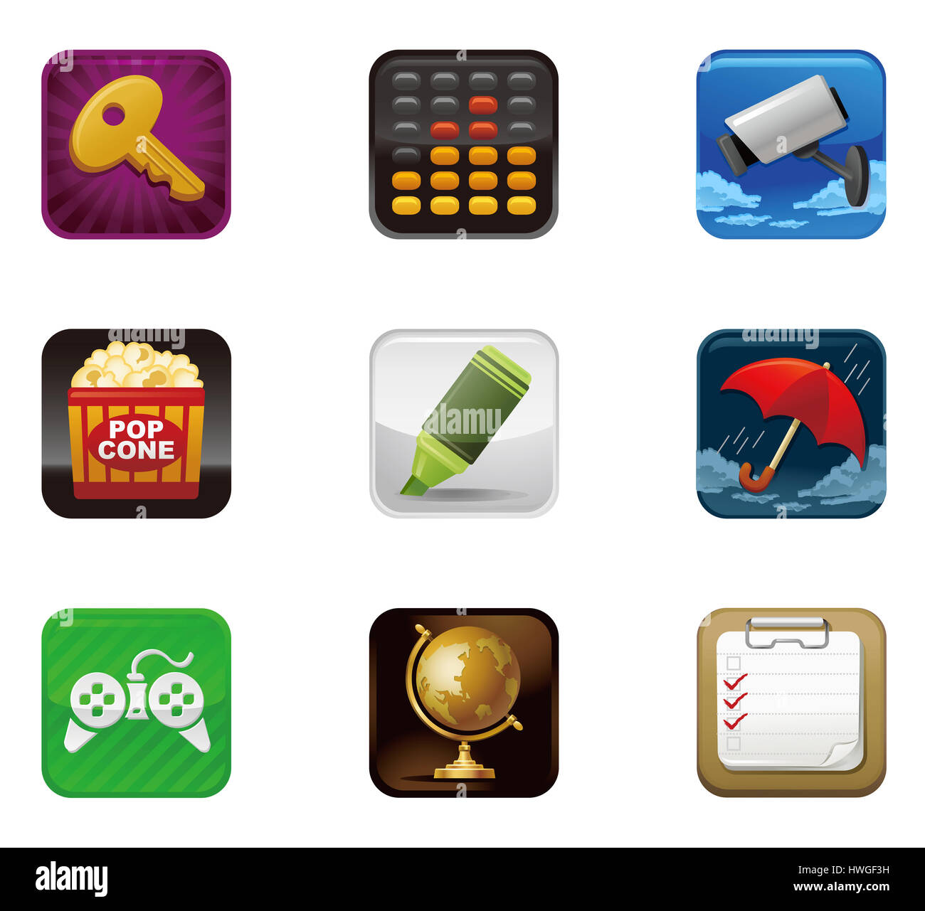 Joystick icon hi-res stock photography and images - Alamy