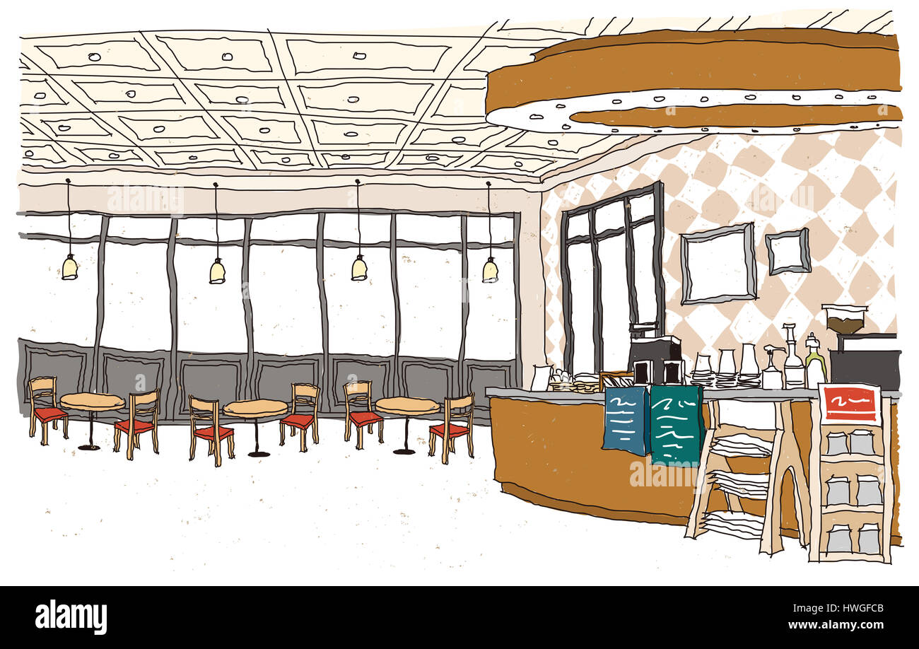 Window view in interior Cut Out Stock Images & Pictures - Alamy