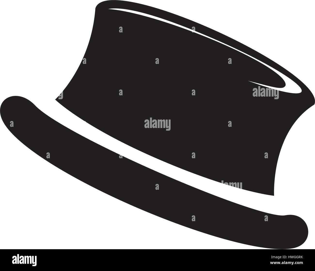 hat accessory icon over white background. vector illustration Stock ...