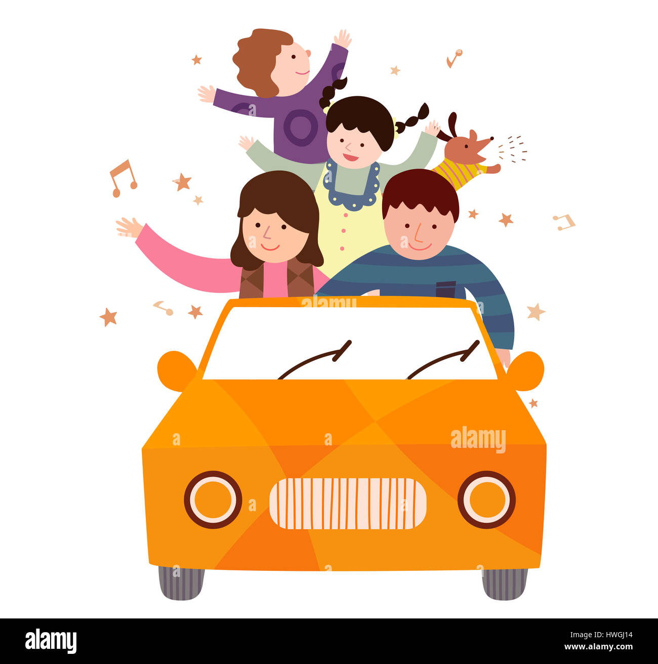 Animal family bonding Cut Out Stock Images & Pictures - Alamy