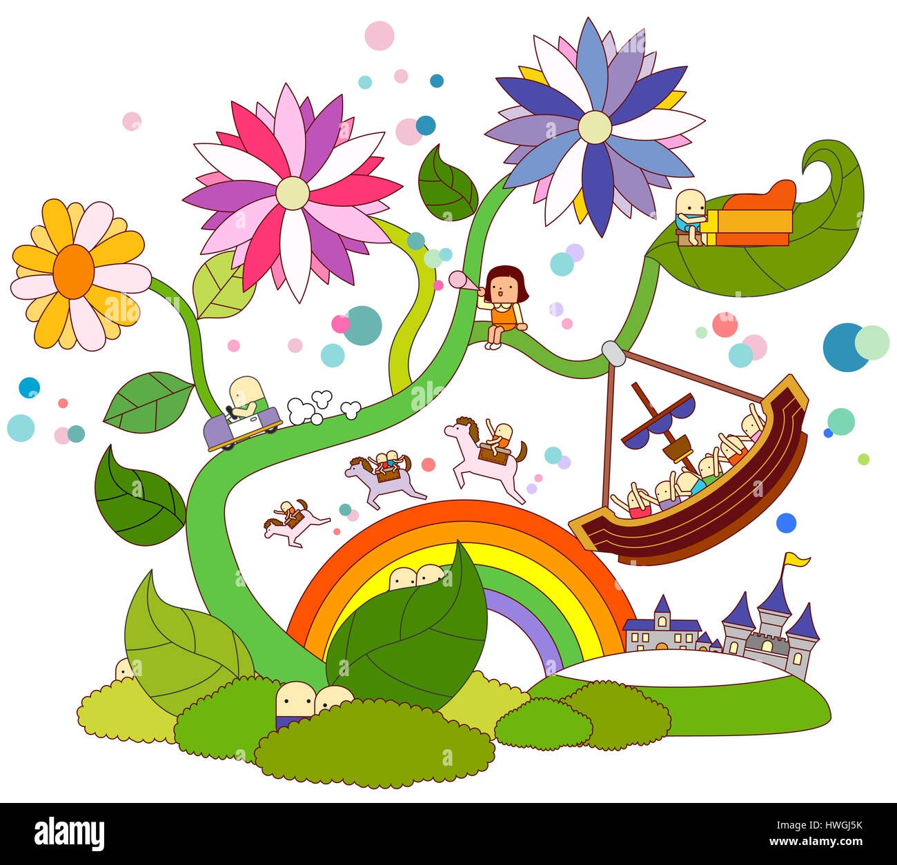 Dream land Cut Out Stock Images & Pictures - Alamy