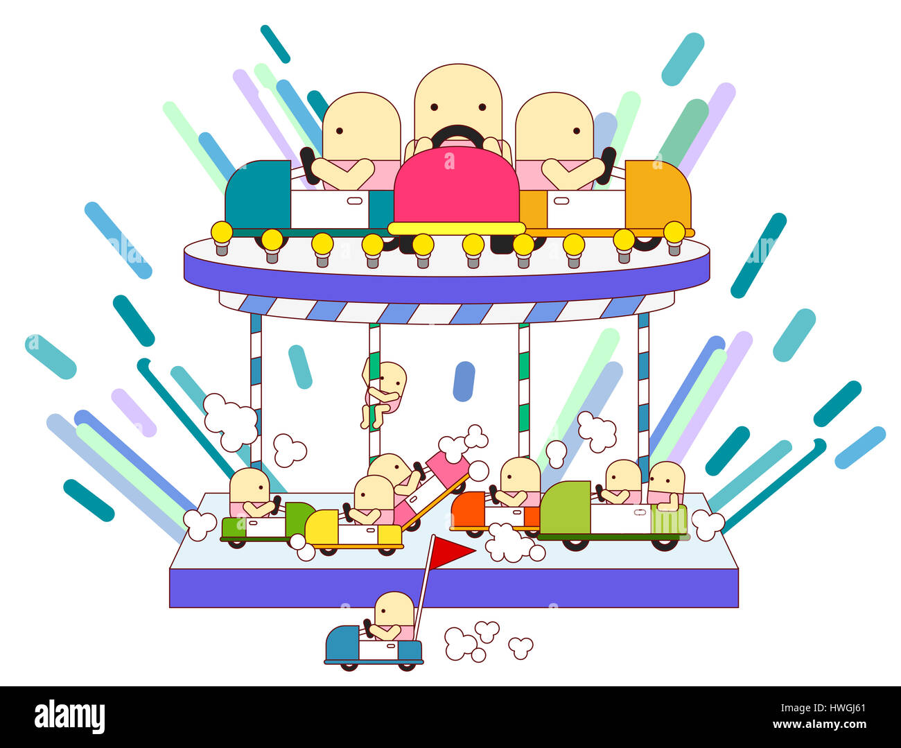 Dream park Cut Out Stock Images & Pictures - Alamy