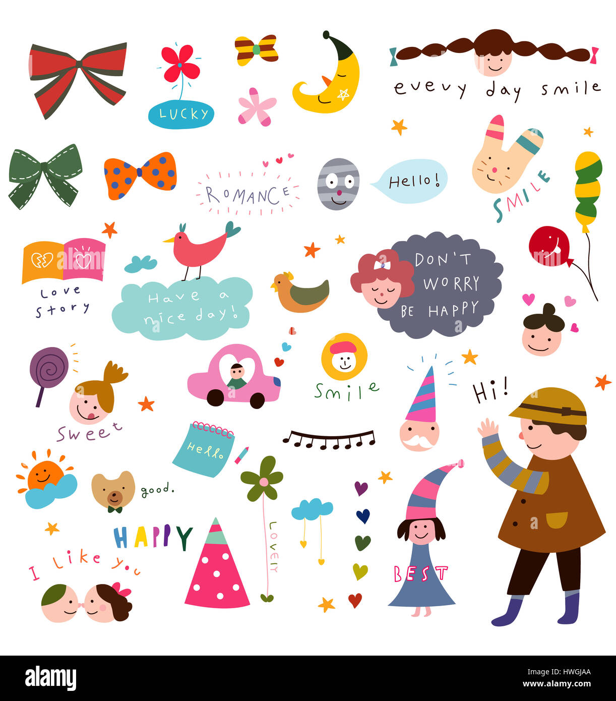 Cheerful Icon (CheerfulIcon Stock Photo - Alamy