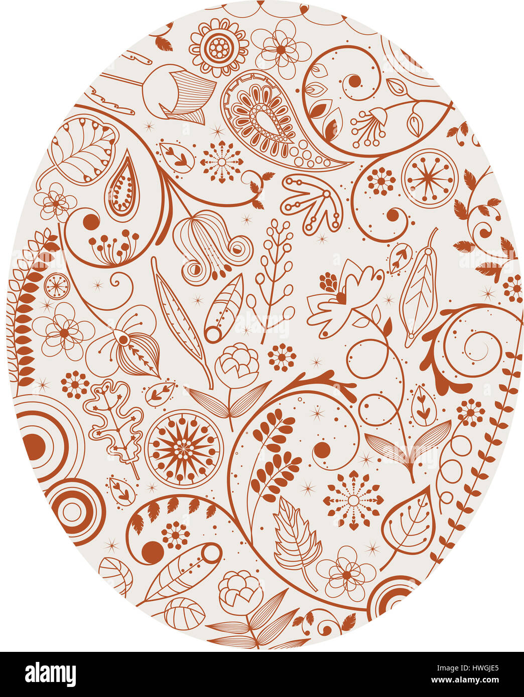 Floral Line Patterns (FloralLinePatterns Stock Photo - Alamy