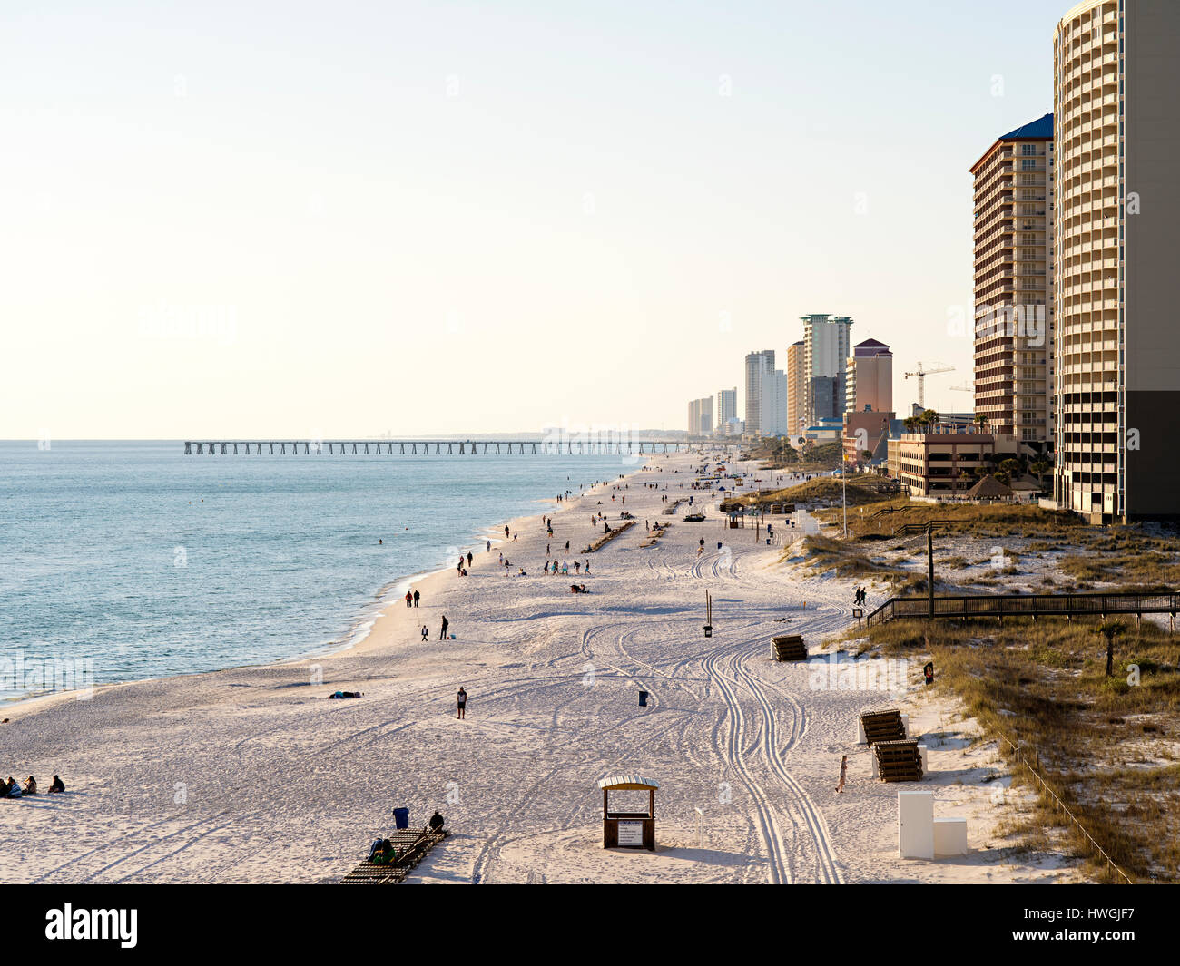 Panama City Beach, Florida during the height of spring break 2017 Stock ...