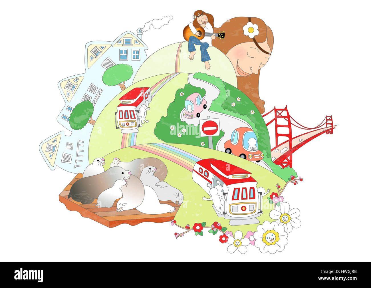 Culture and attractions Cut Out Stock Images & Pictures - Alamy