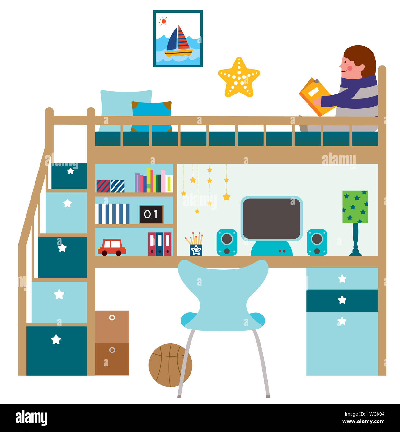 Car computer house Cut Out Stock Images & Pictures - Alamy