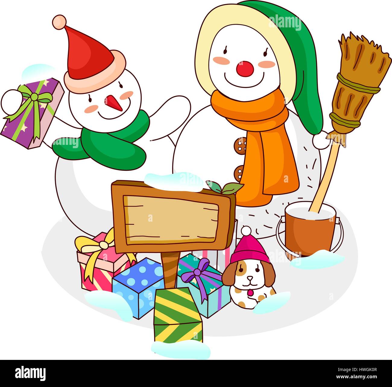 Broom vector art hi-res stock photography and images - Alamy