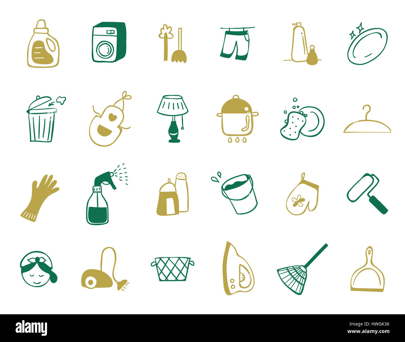 Simple line icon spray hi-res stock photography and images - Alamy