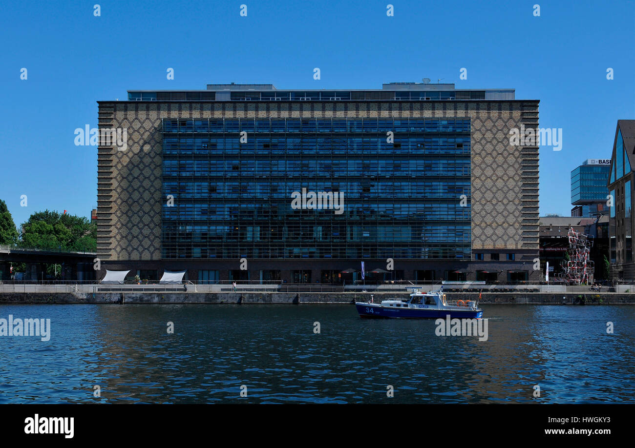 Universal Music, Spree, Friedrichshain, Berlin, Deutschland Stock Photo ...