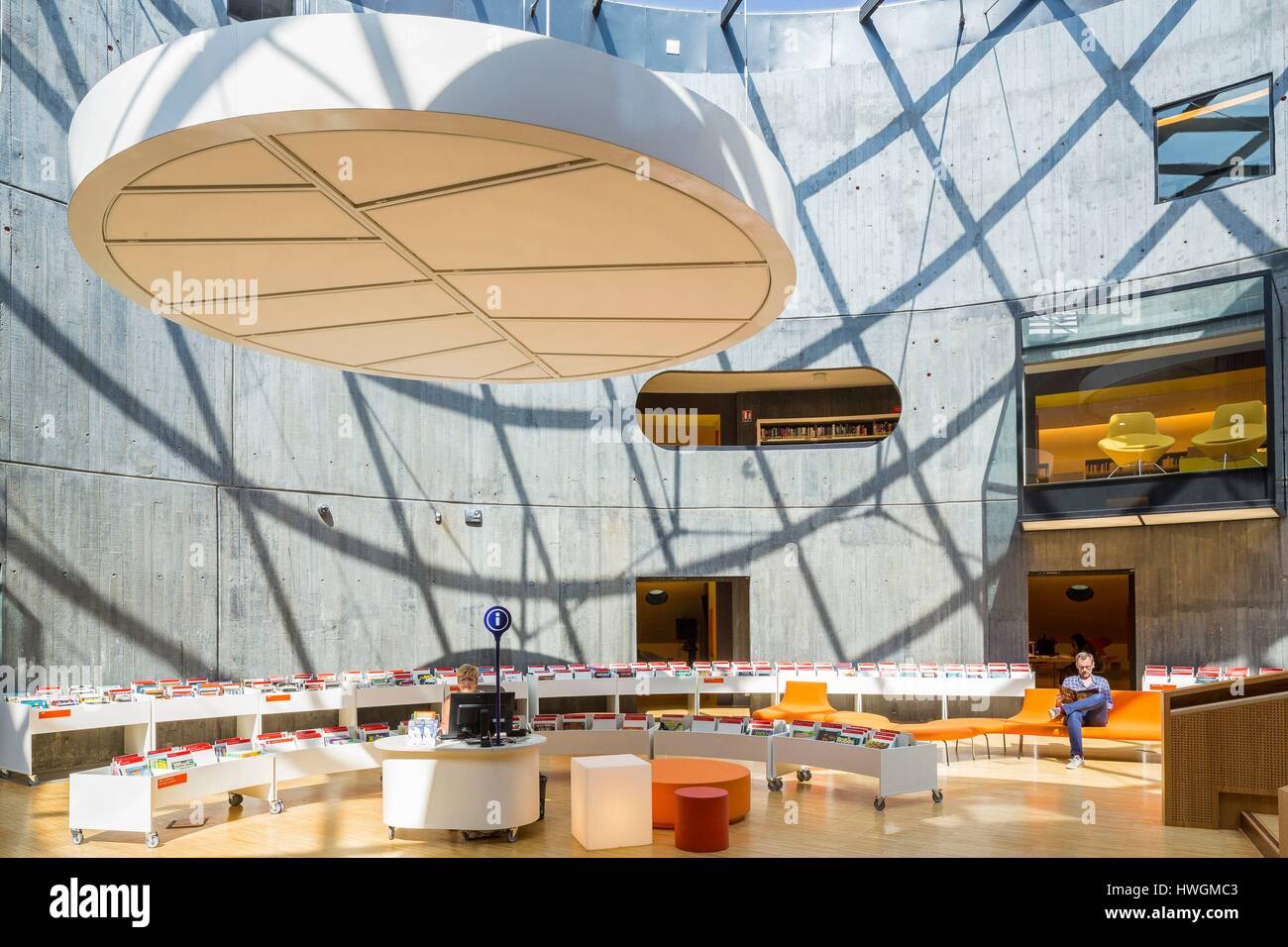 France, Seine Maritime, Le Havre, city center listed as World Heritage ...