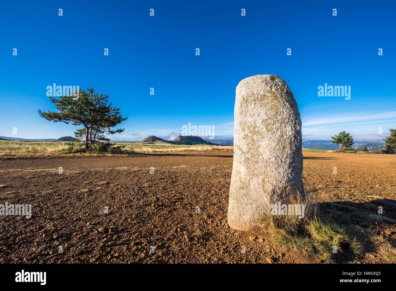 France, Lozere, the Causses and the Cevennes, Mediterranean agro ...