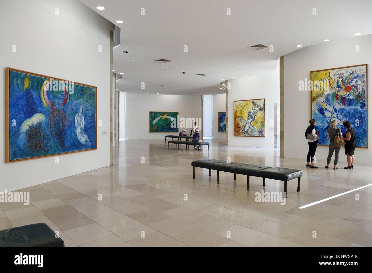 Musee chagall biblical hi-res stock photography and images - Alamy
