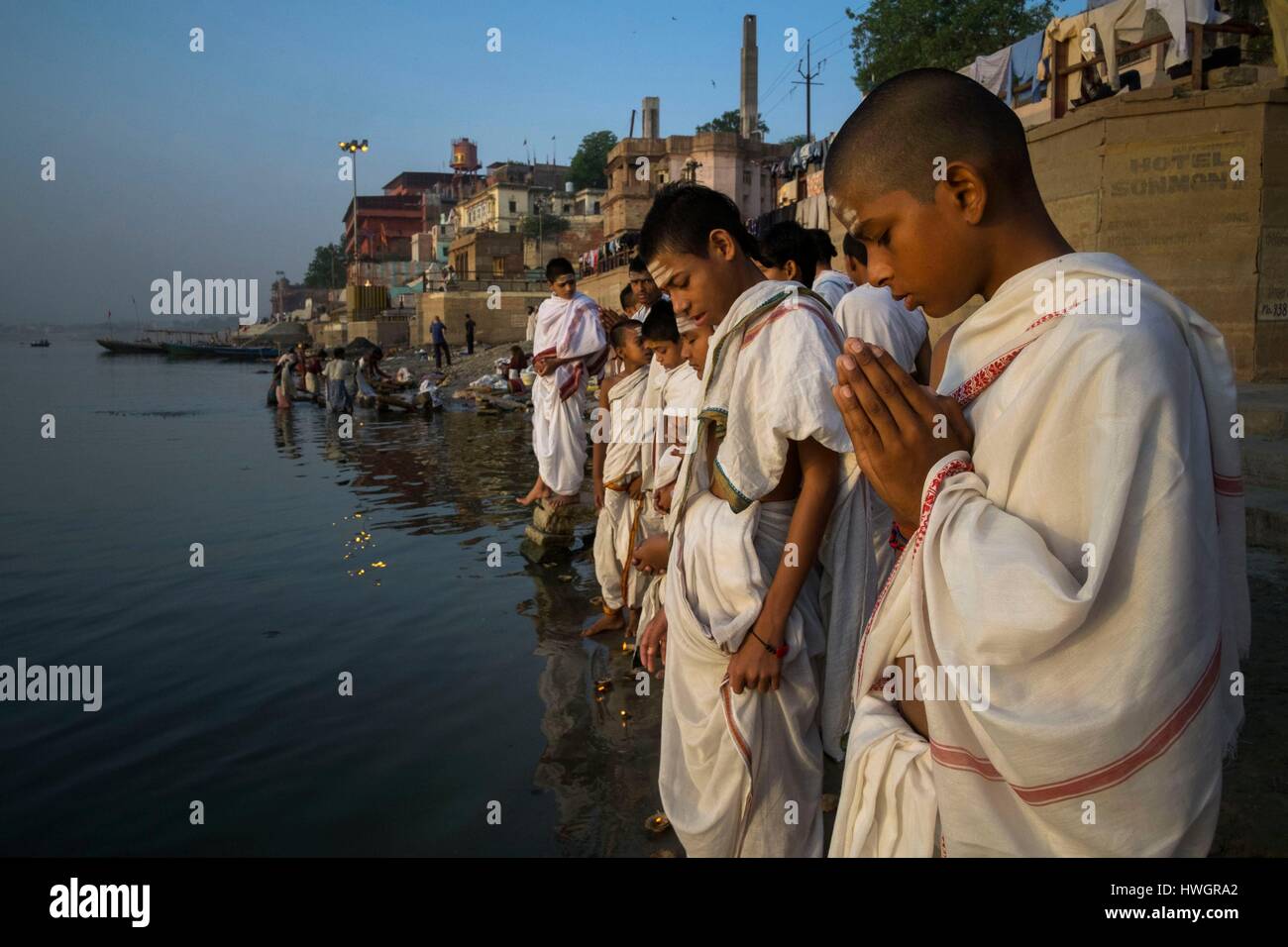 Varanasi hindu university hi-res stock photography and images - Alamy