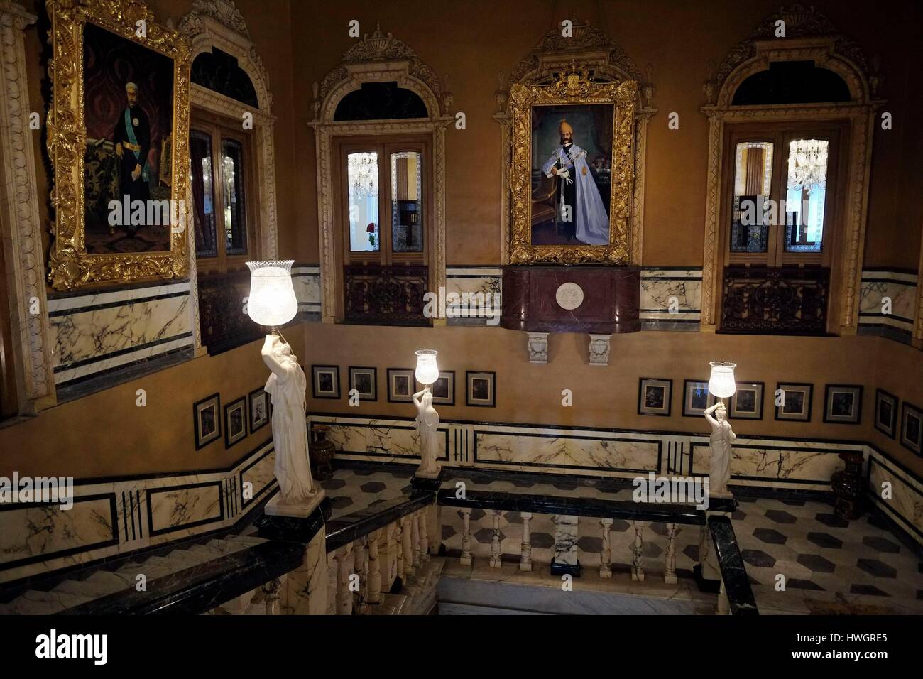 Falaknuma palace hotel hi-res stock photography and images - Alamy