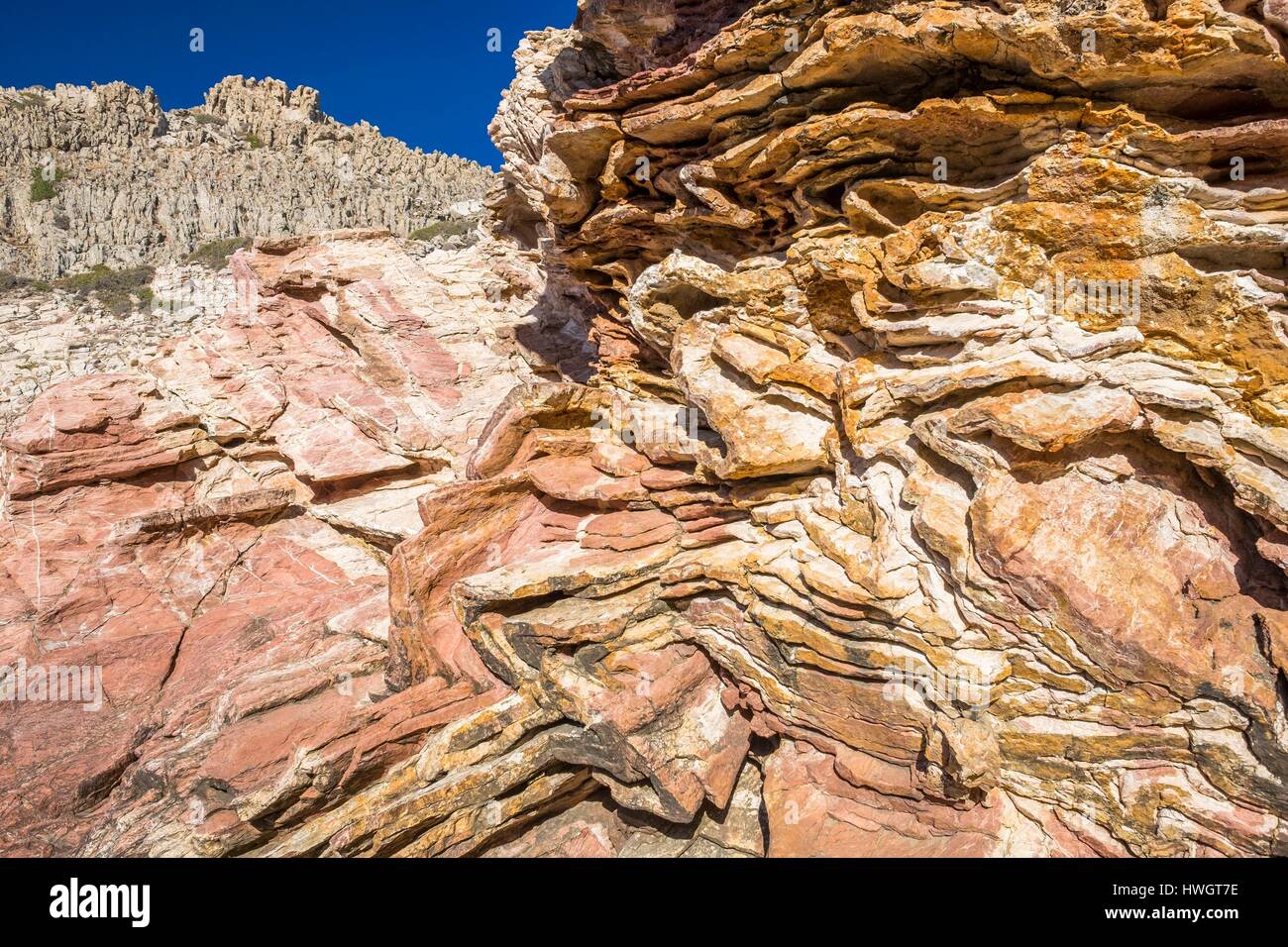 Greece, Crete, Messara bay, surroundings of Agia Galini, Agios Pavlos ...