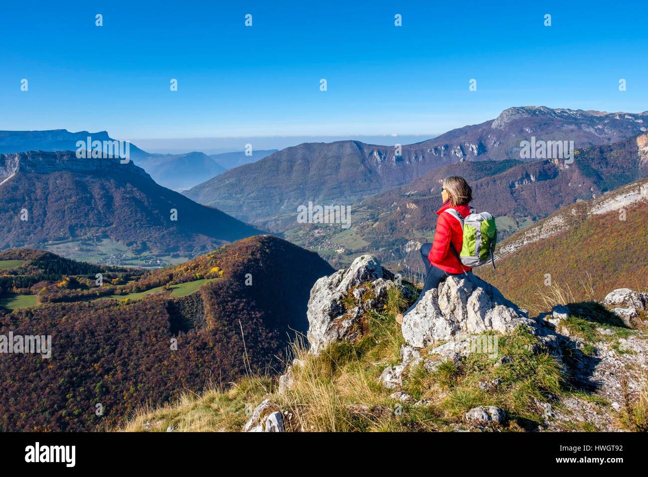 France, Isere, surroundings of Grenoble, Chartreuse regional park, the ...