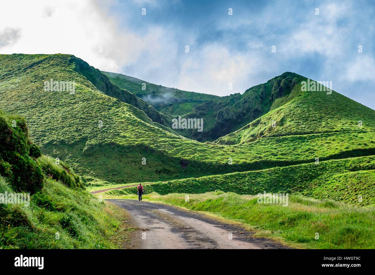 Portugal, Azores archipelago, Sao Jorge island, UNESCO Biosphere ...