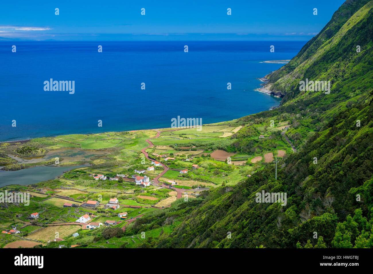 Portugal, Azores archipelago, Sao Jorge island, UNESCO Biosphere ...